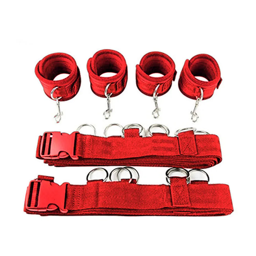Complete Bed Restraint System BDSM Kit – Romulus